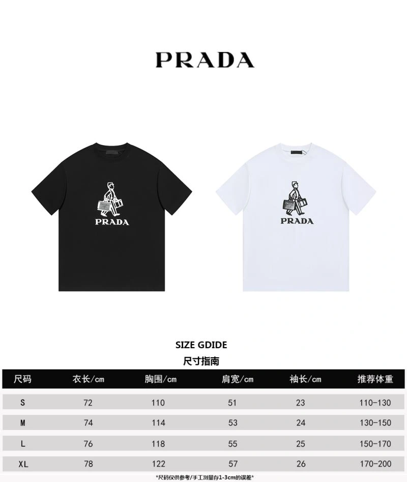 1:1 copy Prada T-Shirts
