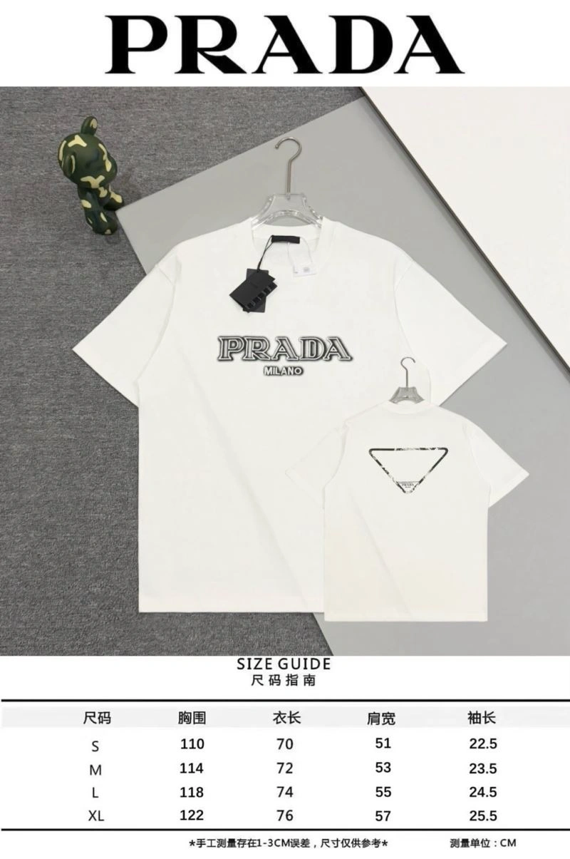 High accuracy Prada T-Shirts