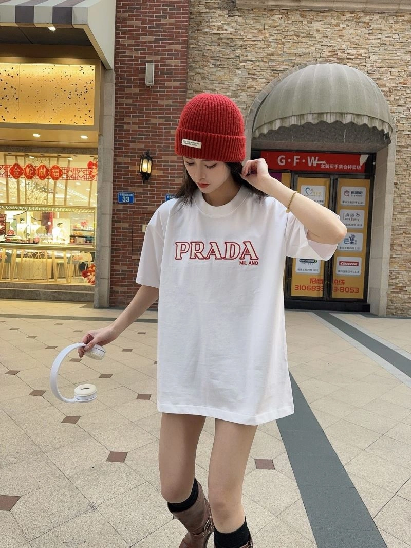 Exact replica Prada T-Shirts