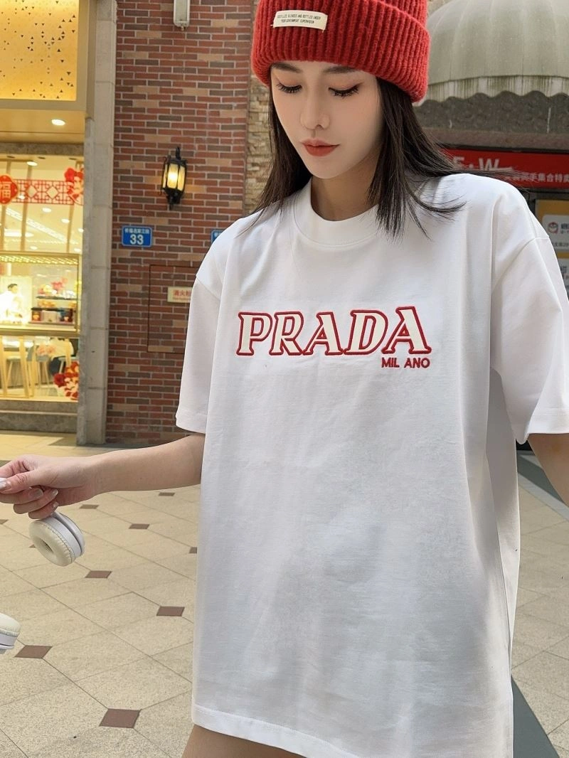 Exact replica Prada T-Shirts