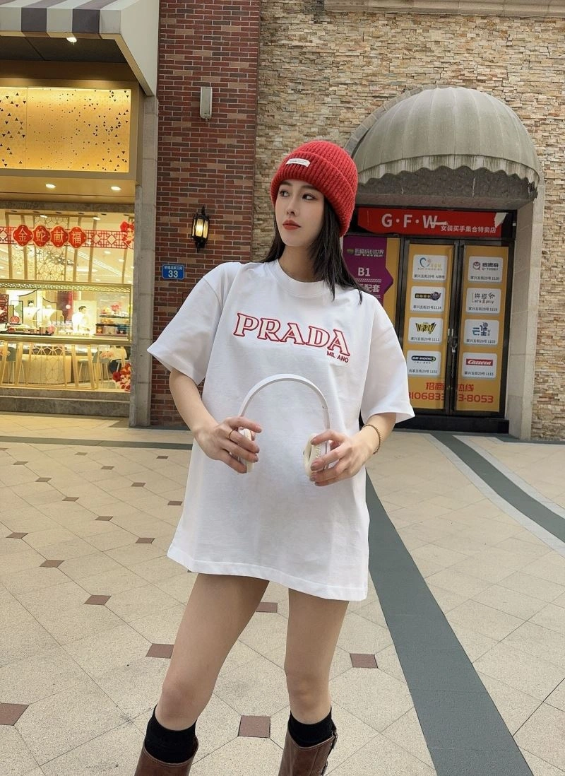 Exact replica Prada T-Shirts