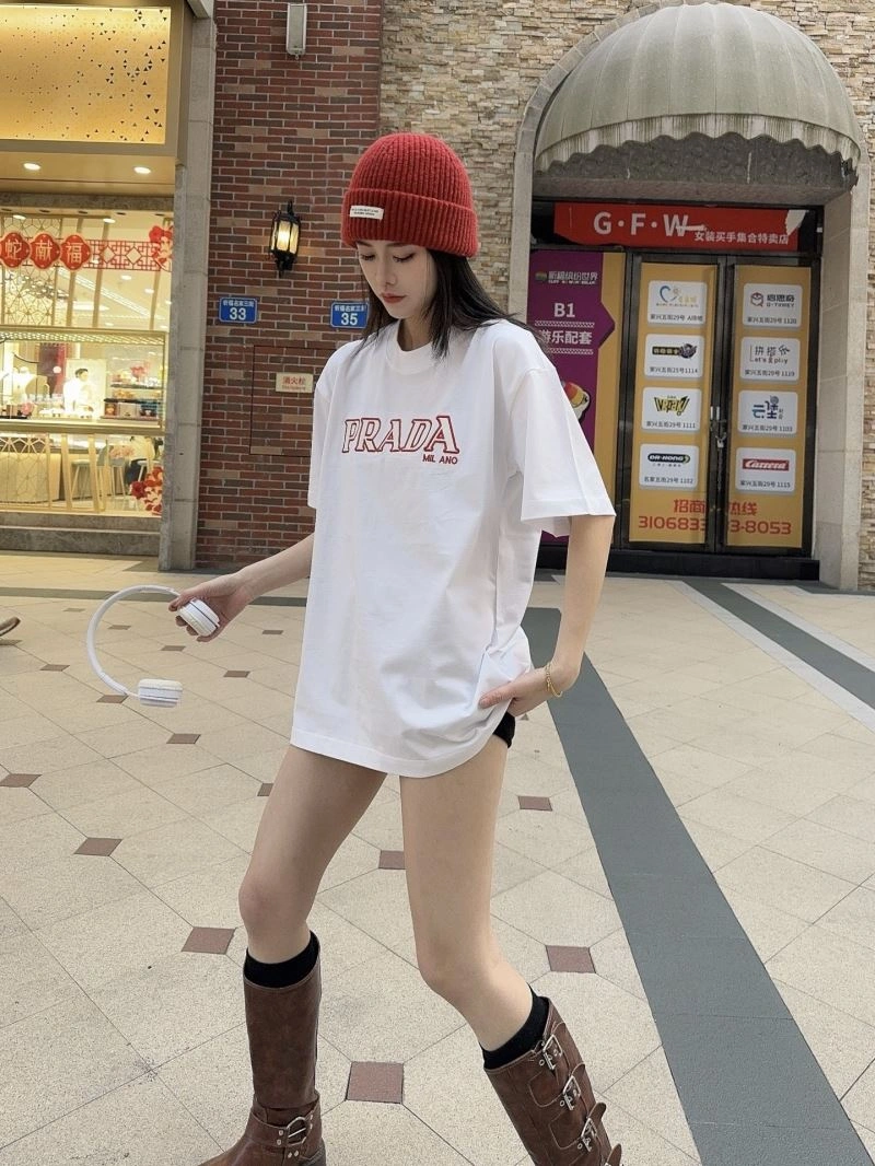 Exact replica Prada T-Shirts