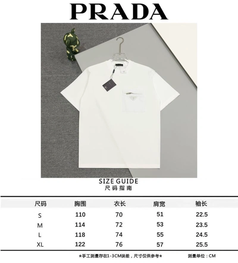 High accuracy Prada T-Shirts