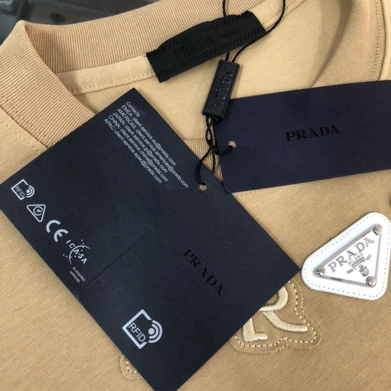 Indistinguishable Prada T-Shirts