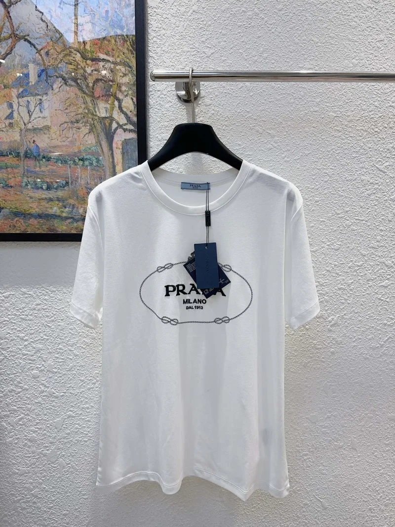 Brand-authenticated Prada T-Shirts