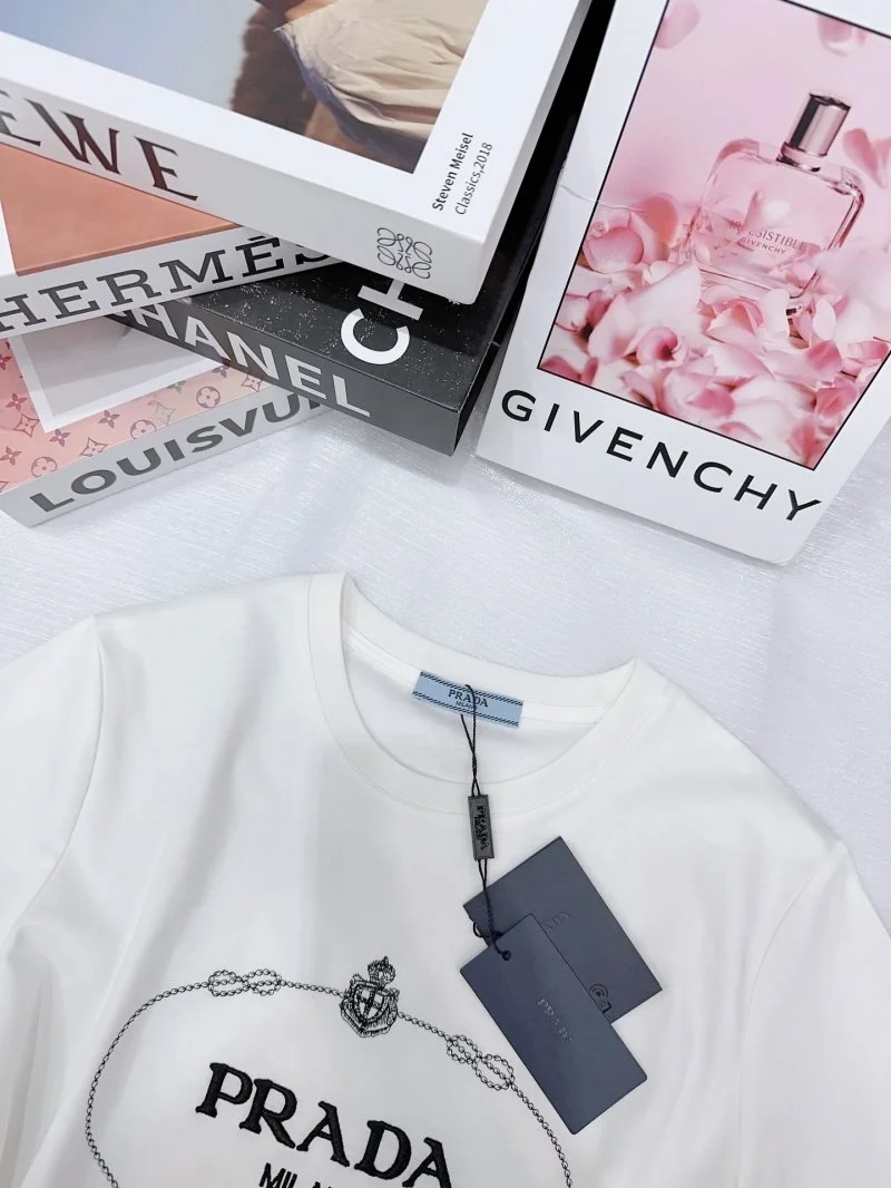 Brand-authenticated Prada T-Shirts