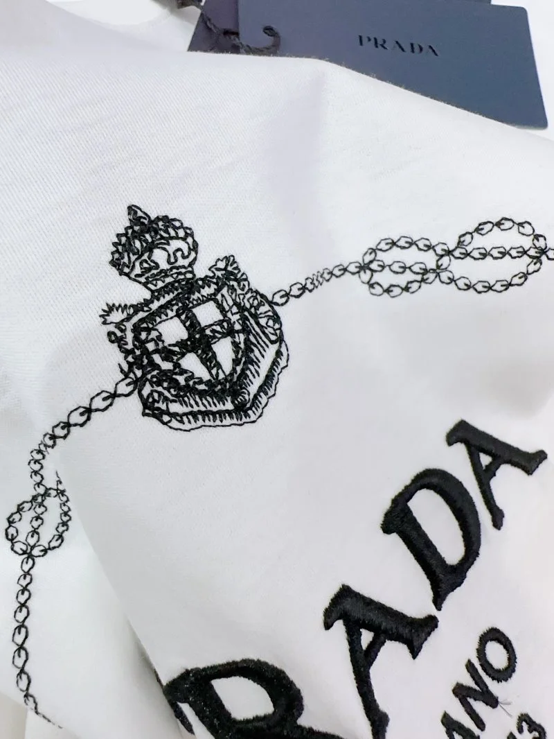 Brand-authenticated Prada T-Shirts