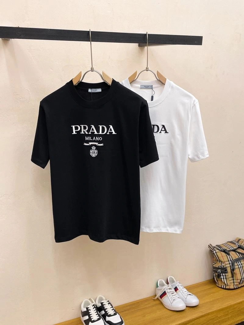 Brand-authenticated Prada T-Shirts