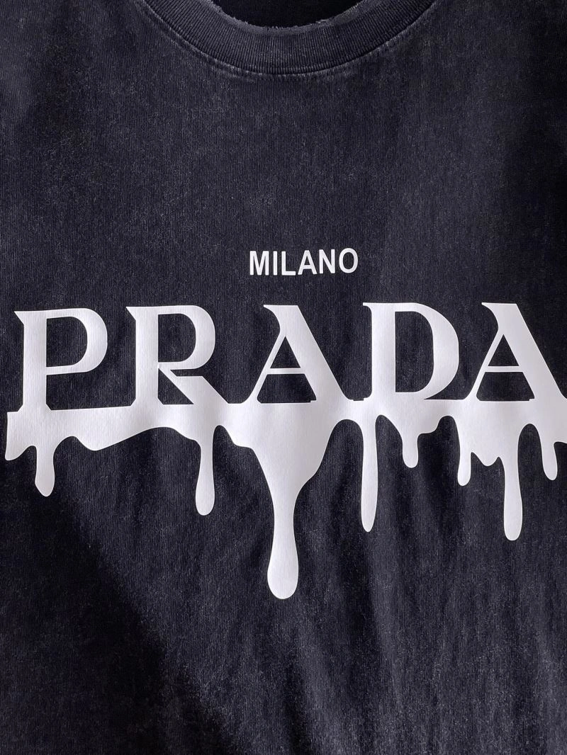 Precise copy Prada T-Shirts