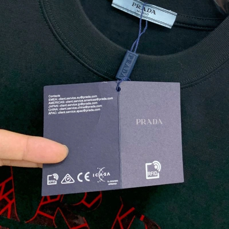 Brand-authenticated Prada T-Shirts