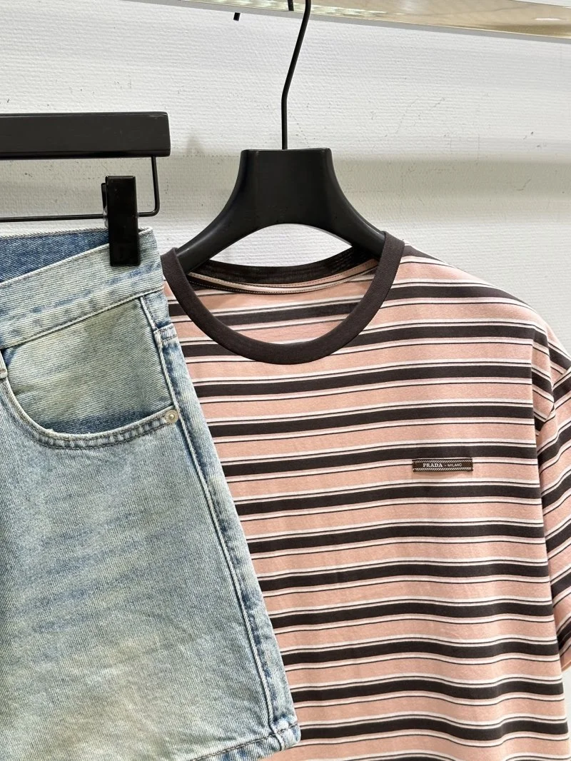 Exact replica Prada T-Shirts