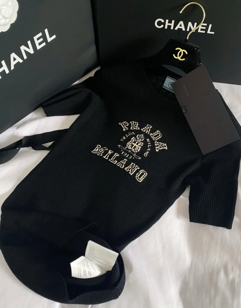 Brand-authenticated Prada T-Shirts