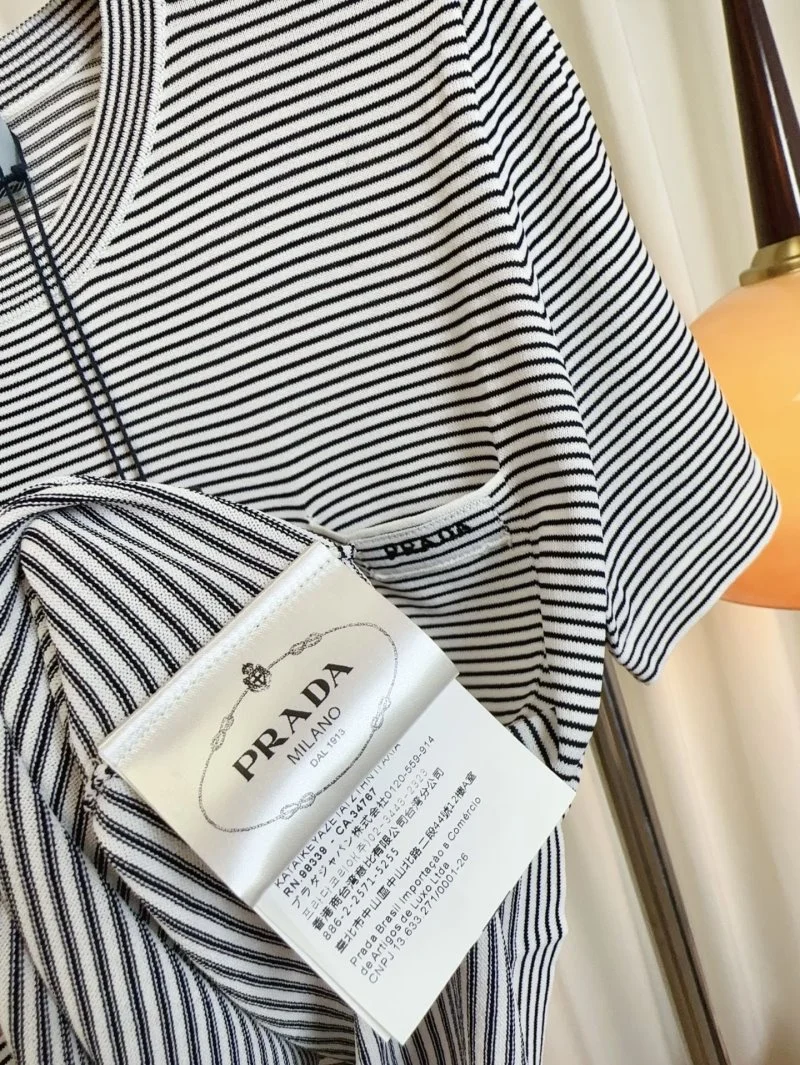 Precise copy Prada T-Shirts