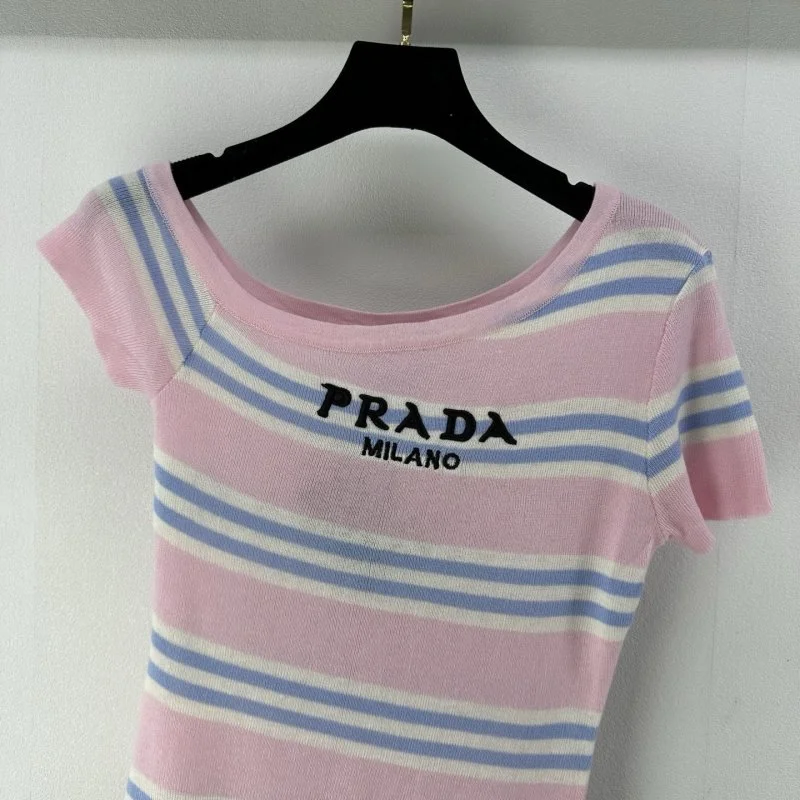 Precise copy Prada T-Shirts