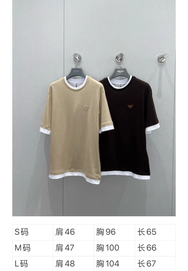 1:1 copy Prada T-Shirts