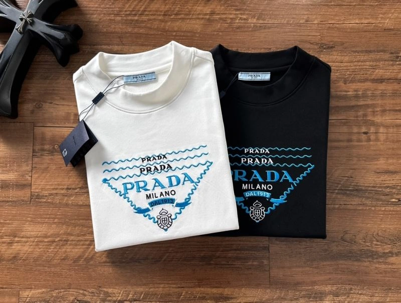 Brand-authenticated Prada T-Shirts
