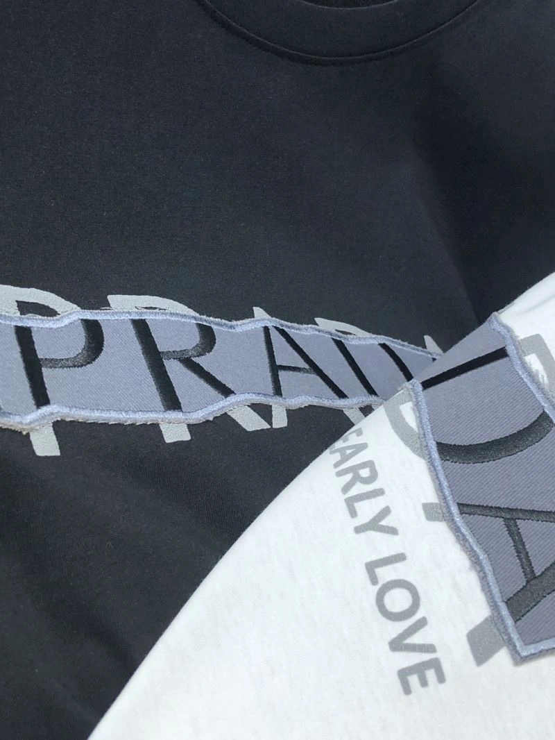 Brand-authenticated Prada T-Shirts