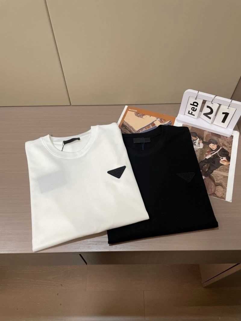 Brand-authenticated Prada T-Shirts