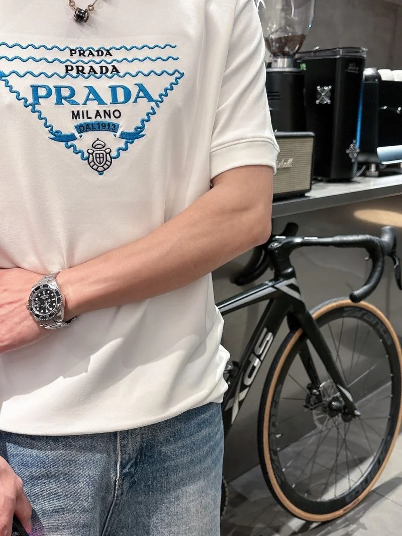 Exact replica Prada T-Shirts