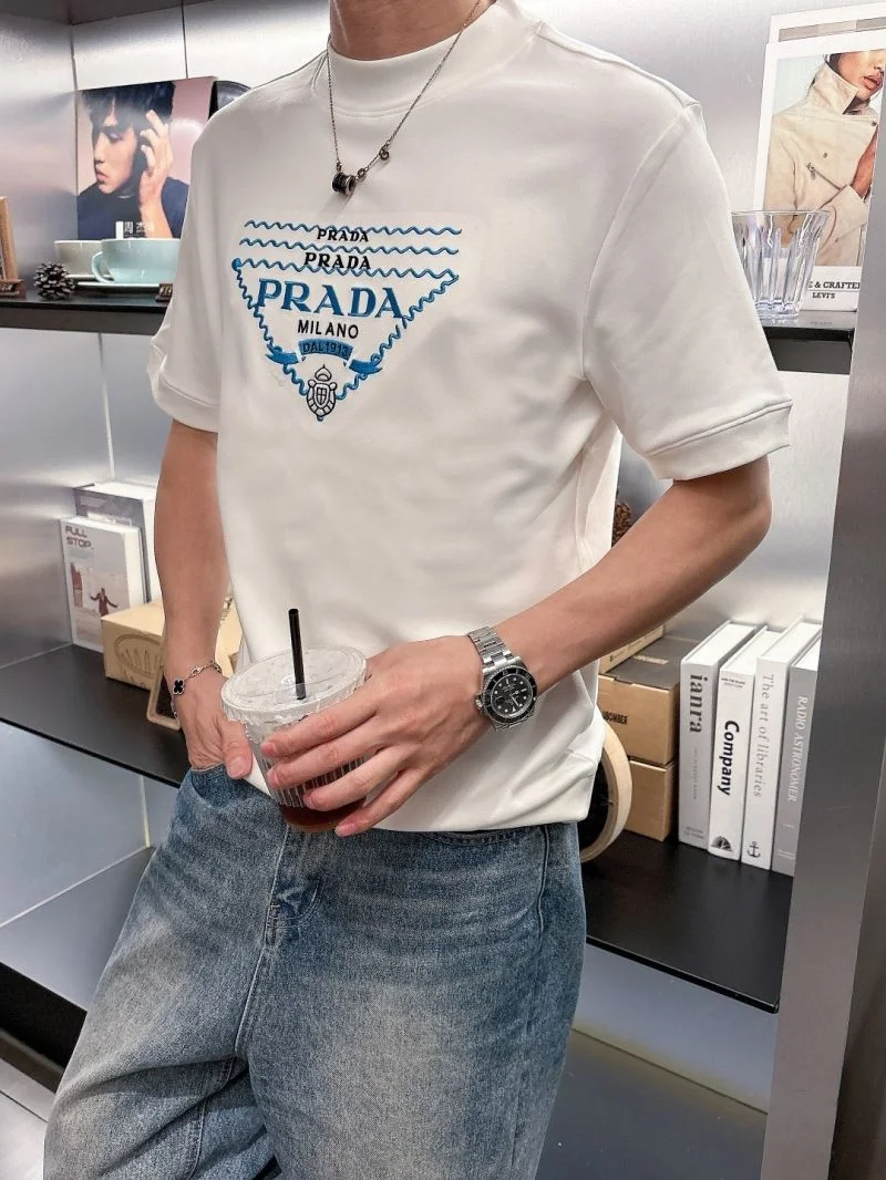 Exact replica Prada T-Shirts
