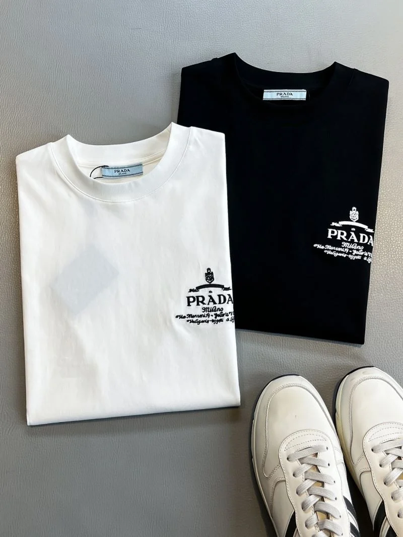Brand-authenticated Prada T-Shirts