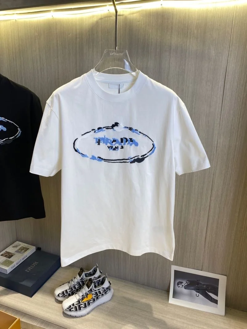 Brand-authenticated Prada T-Shirts