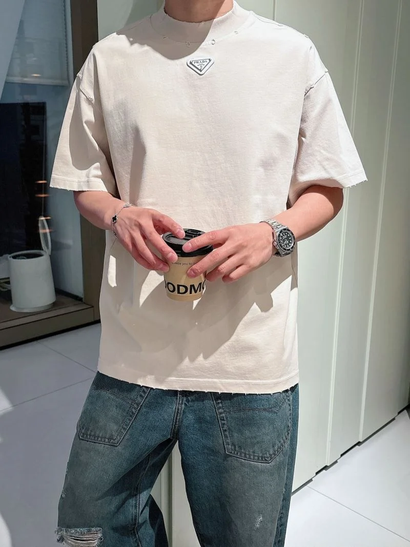 Precise copy Prada T-Shirts