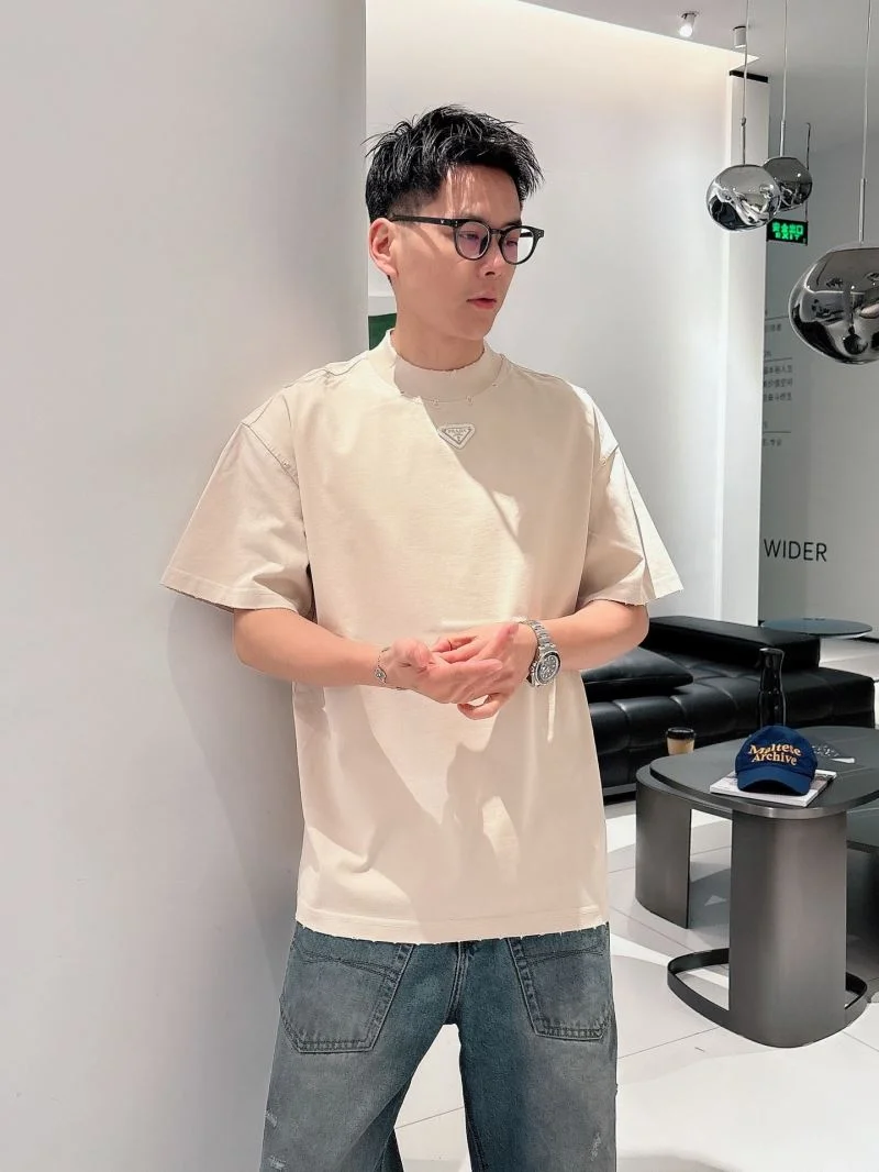 Precise copy Prada T-Shirts