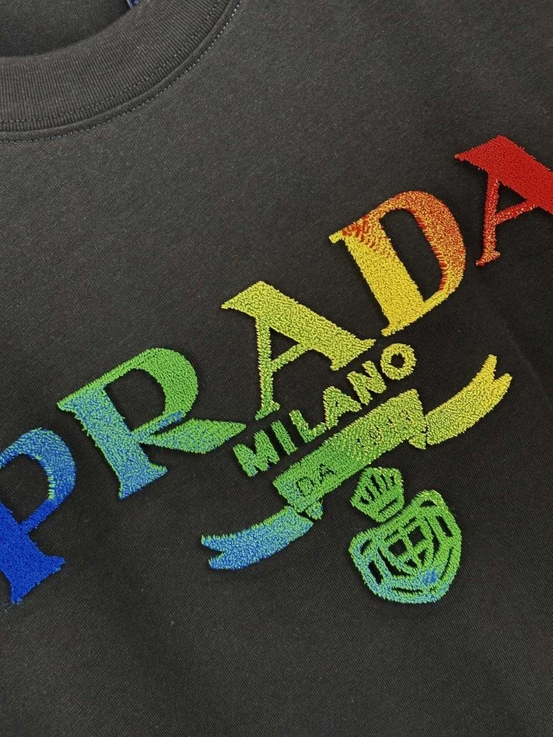 Brand-authenticated Prada T-Shirts