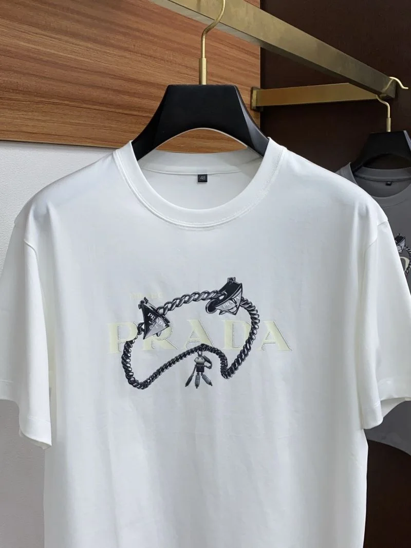 Brand-authenticated Prada T-Shirts