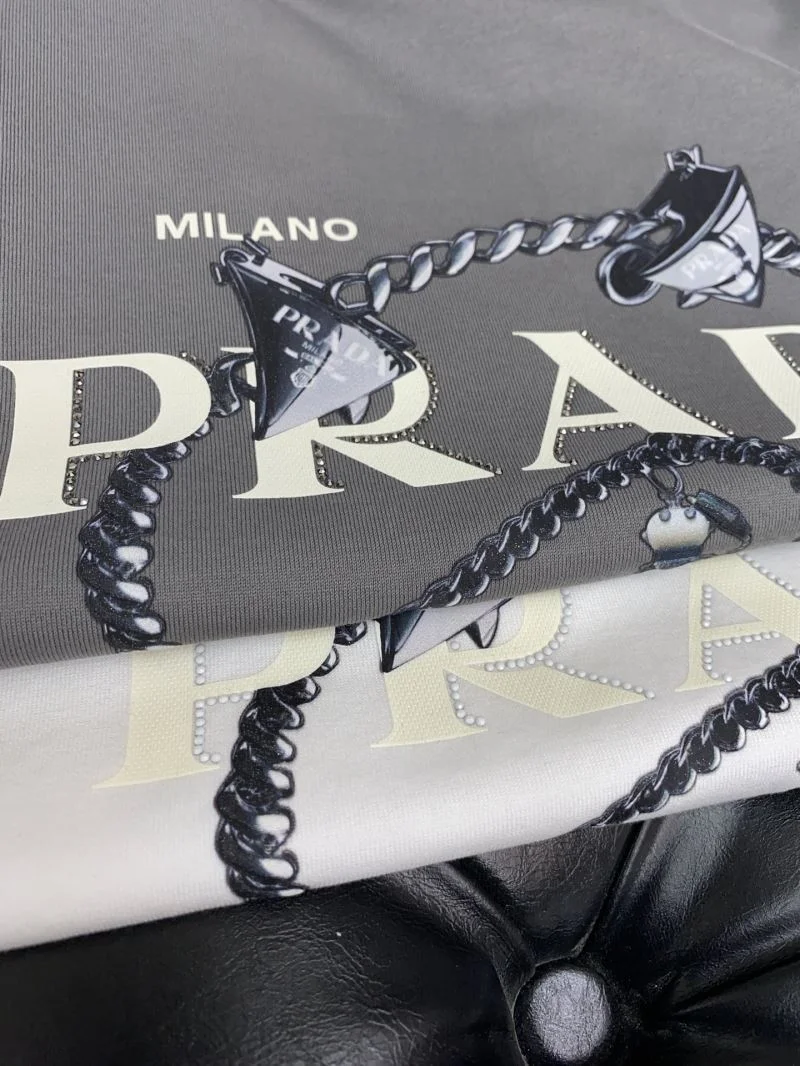 Brand-authenticated Prada T-Shirts