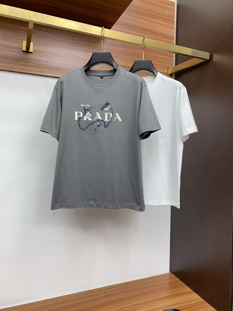 Brand-authenticated Prada T-Shirts