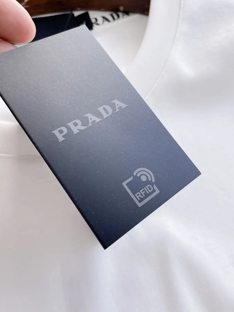 Brand-authenticated Prada T-Shirts