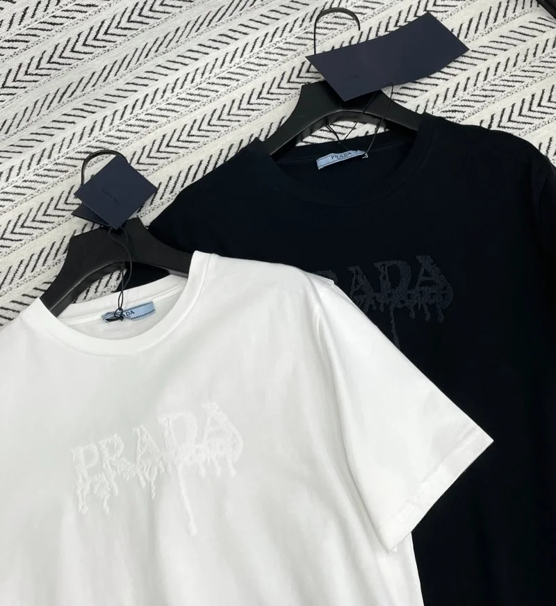 Brand-authenticated Prada T-Shirts