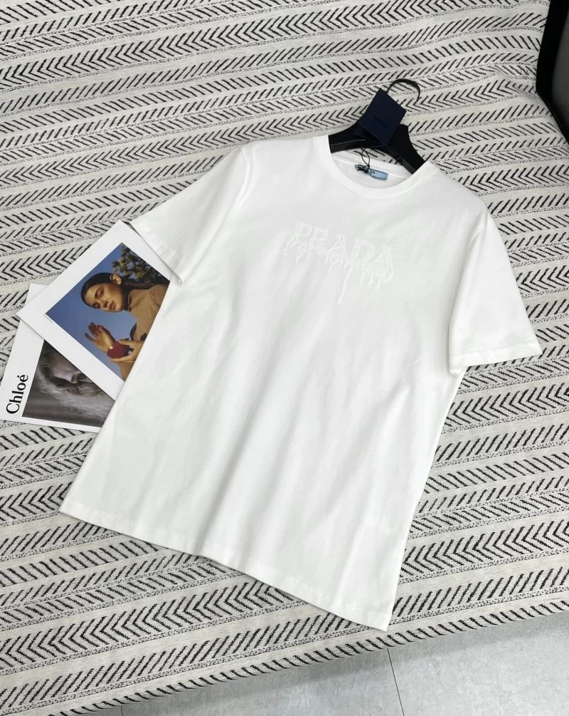 Brand-authenticated Prada T-Shirts