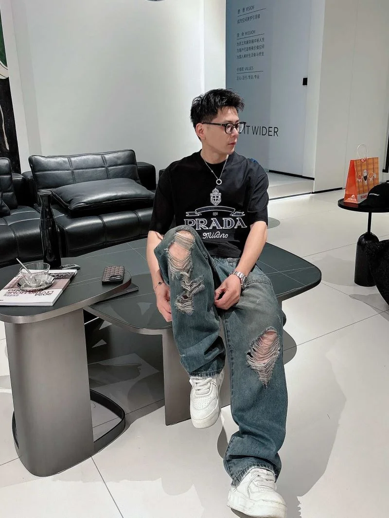 Mirror quality Prada T-Shirts