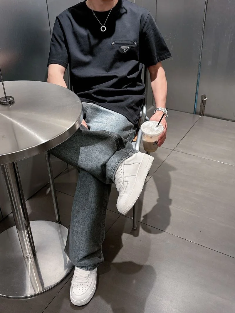 Brand-authenticated Prada T-Shirts