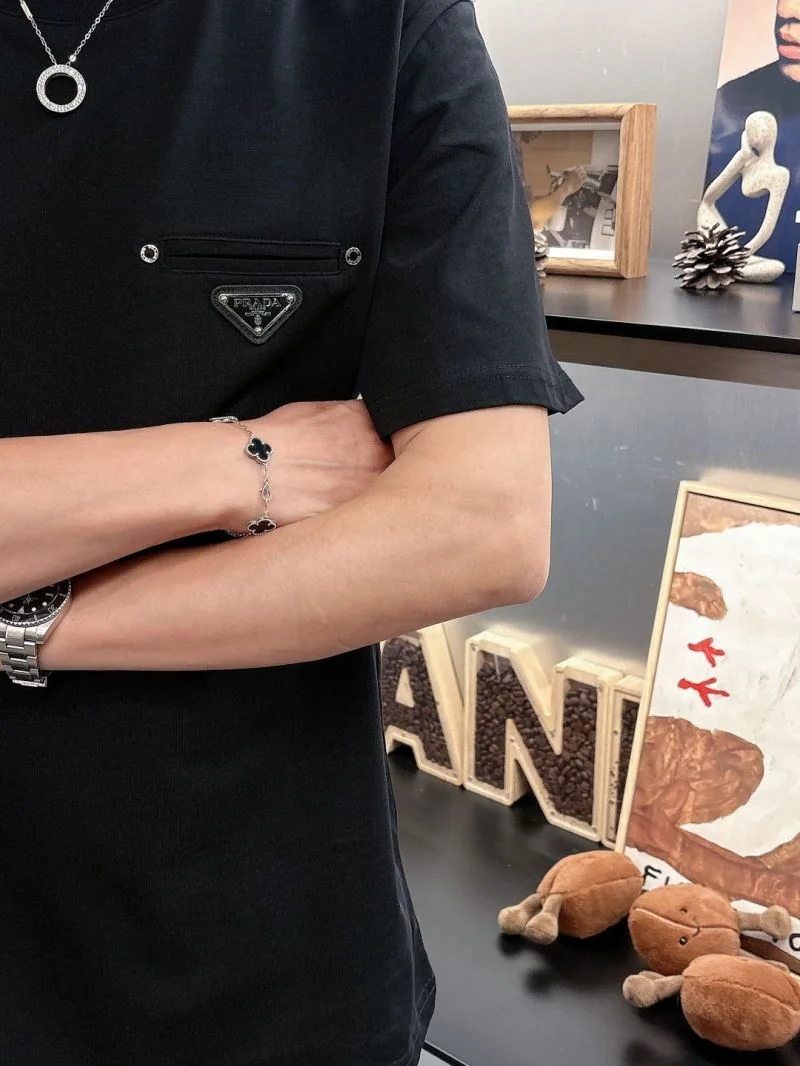 Brand-authenticated Prada T-Shirts