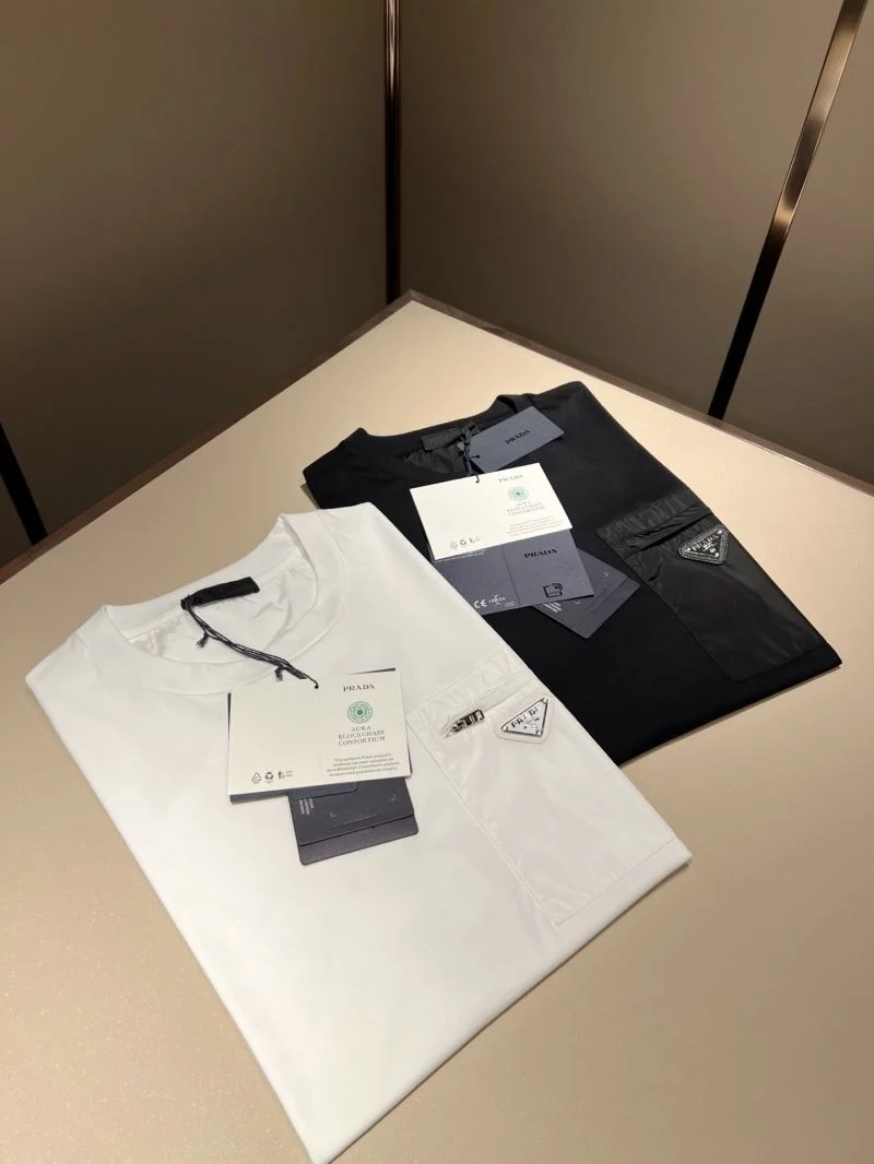 Precise copy Prada T-Shirts