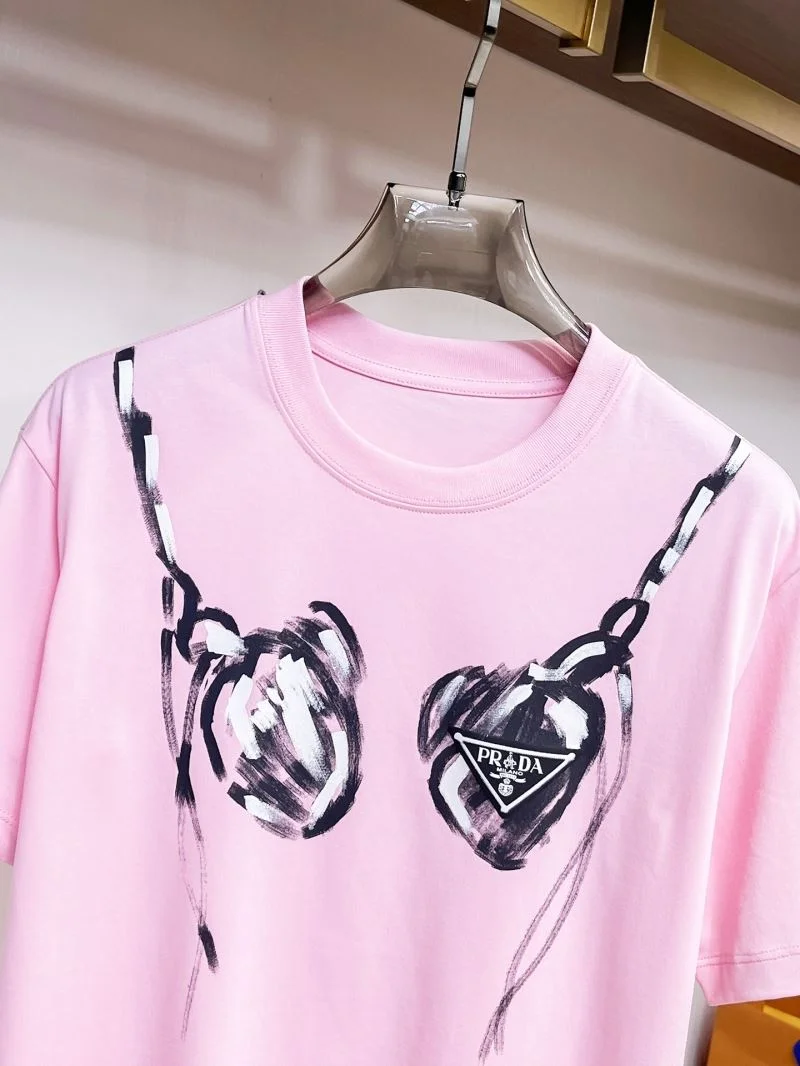 Indistinguishable Prada T-Shirts