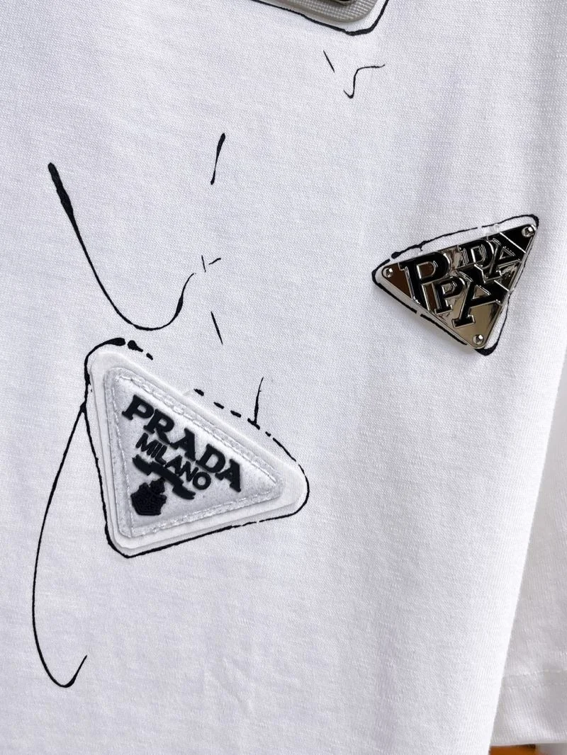 Precise copy Prada T-Shirts