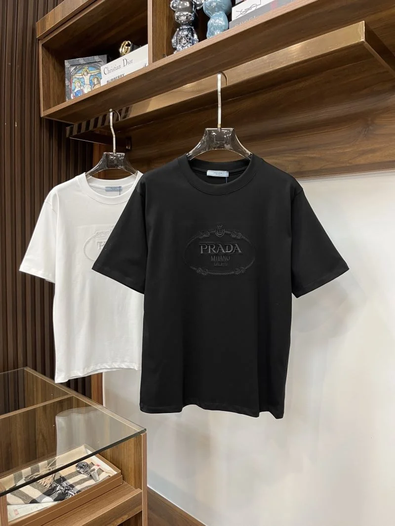 Brand-authenticated Prada T-Shirts