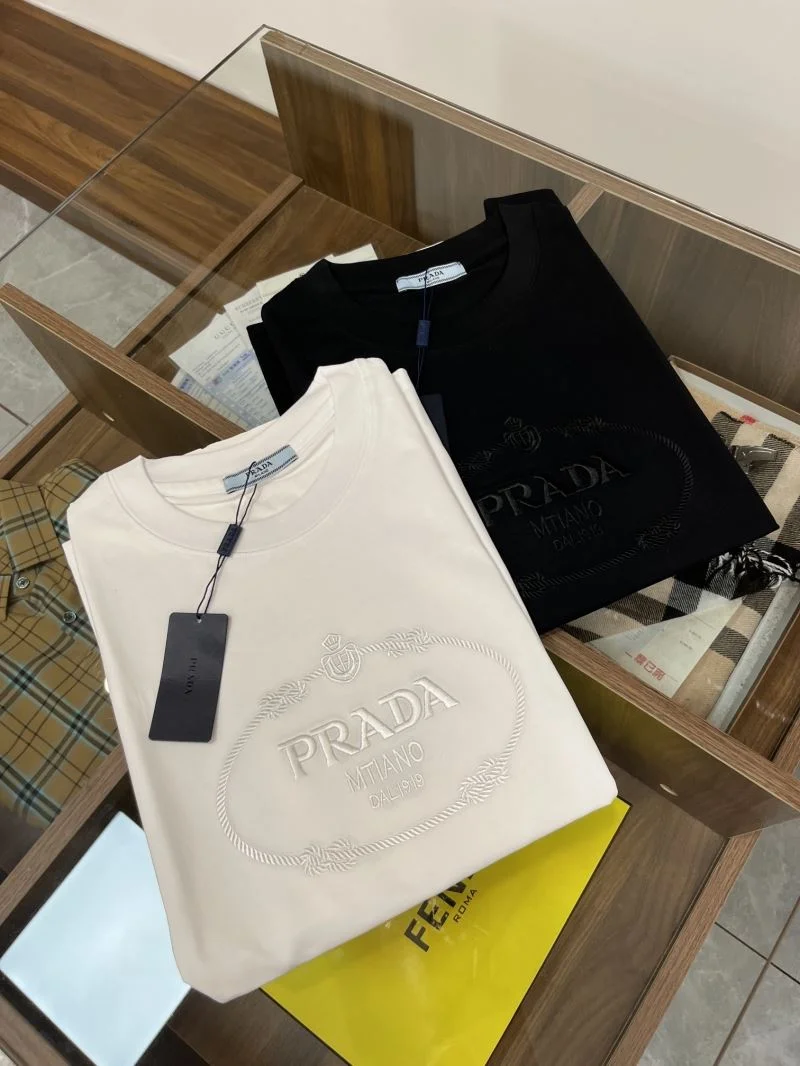 Brand-authenticated Prada T-Shirts