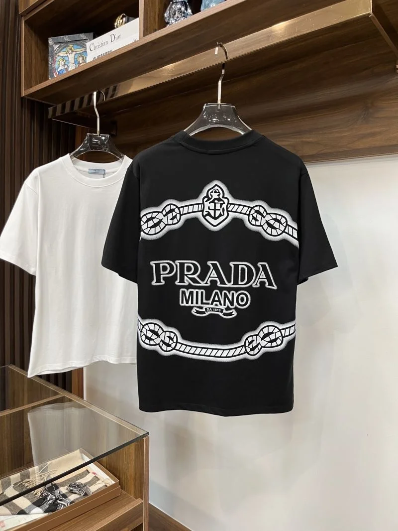 Brand-authenticated Prada T-Shirts