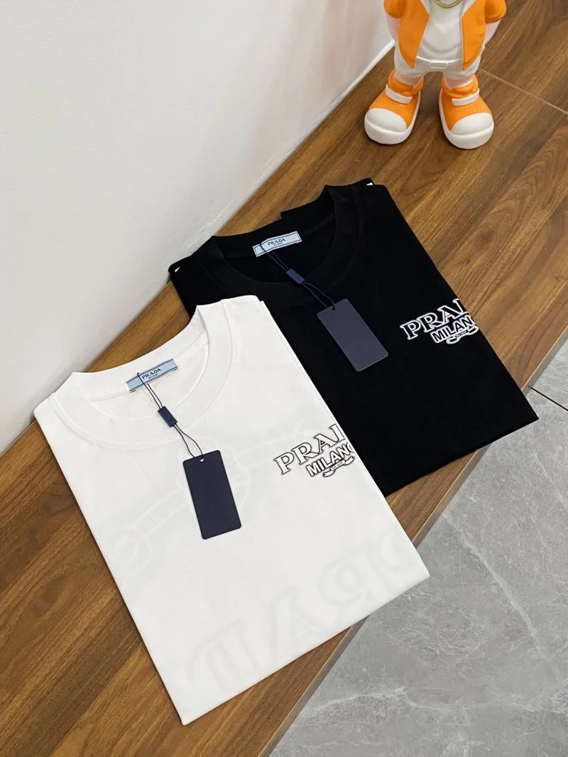Brand-authenticated Prada T-Shirts