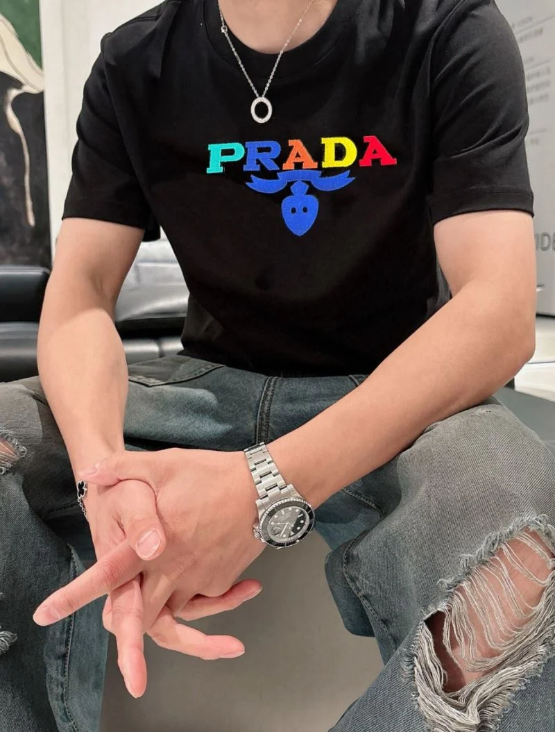 High accuracy Prada T-Shirts