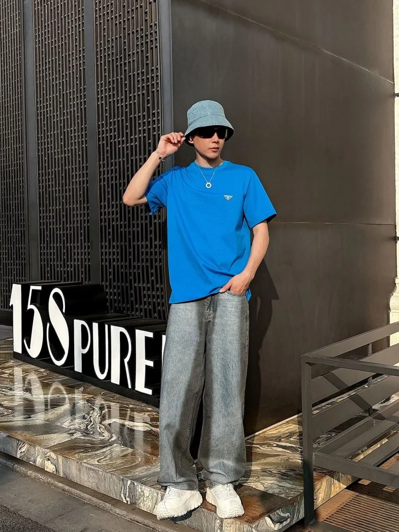 Brand-authenticated Prada T-Shirts