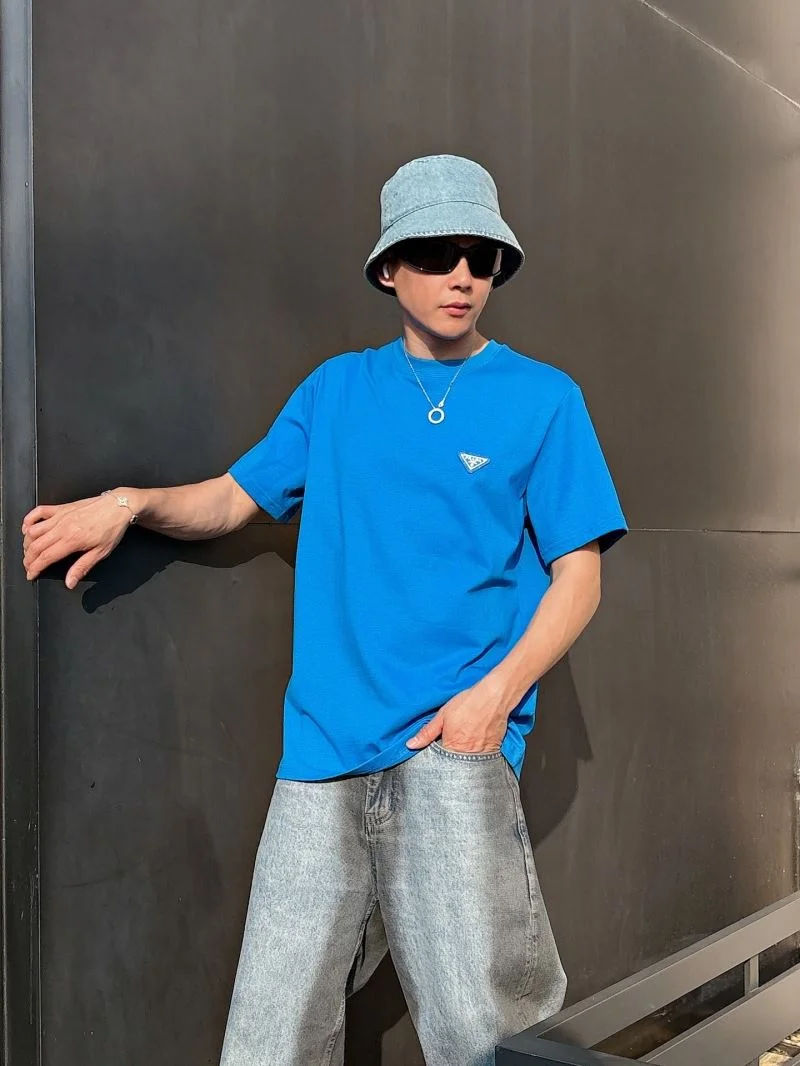 Brand-authenticated Prada T-Shirts