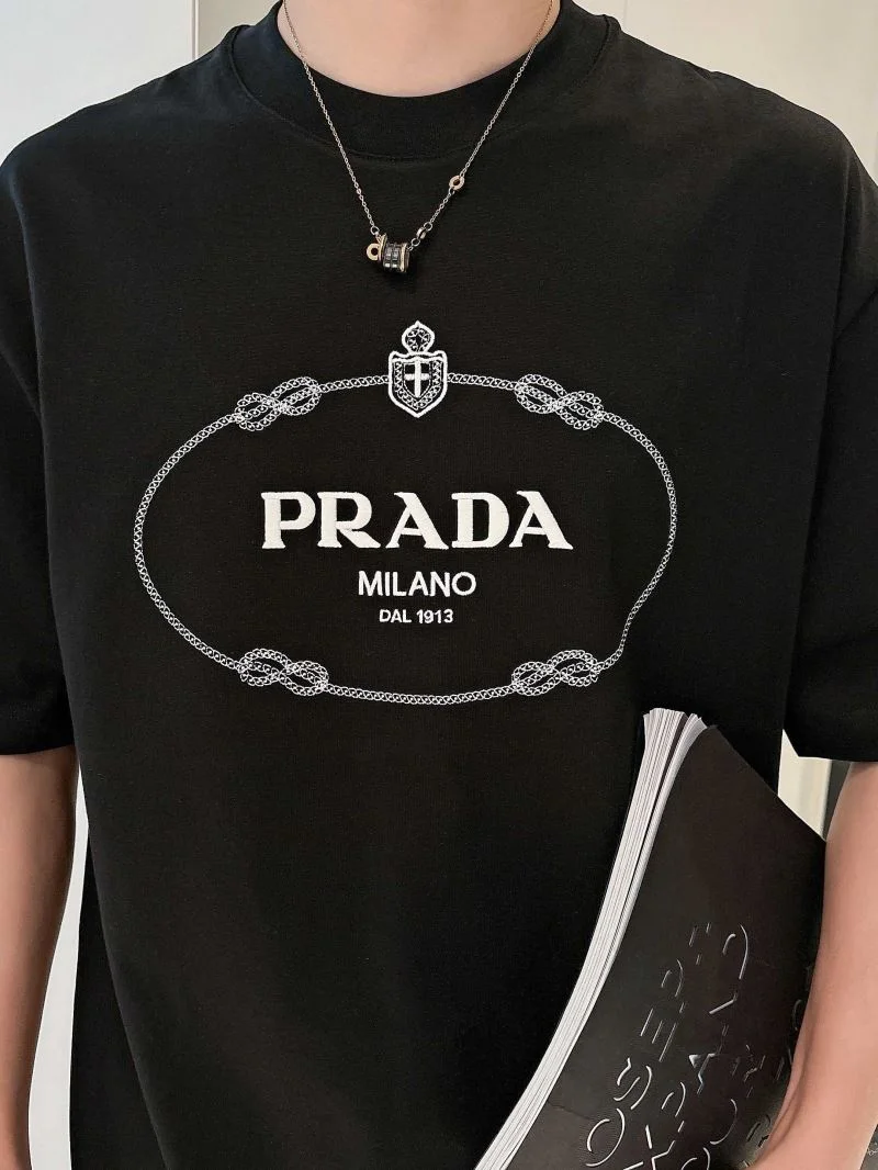 Precise copy Prada T-Shirts