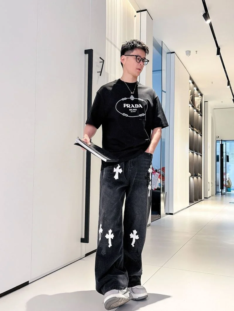 Precise copy Prada T-Shirts
